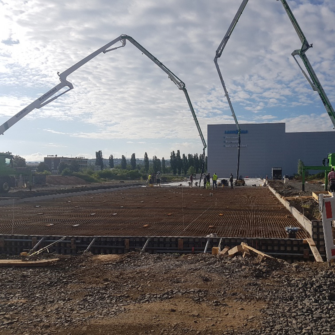 Innovation entsteht durch Vision - Lagererweiterung bei Landefeld!