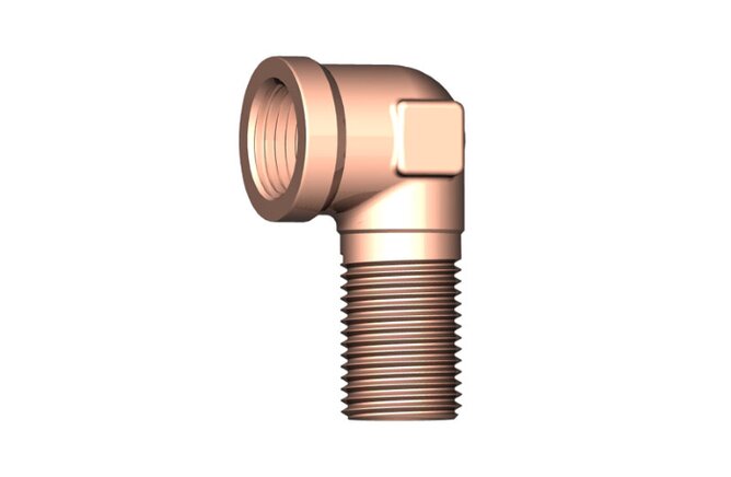 Kongsberg Raufoss 90° Winkel mit Schottstutzen M12X1,5 (6237807 ...