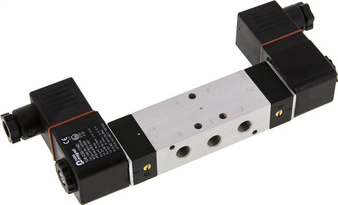 Airtec 5/3-Wege Magnetventile, Baureihe KM - Landefeld - Pneumatik ...