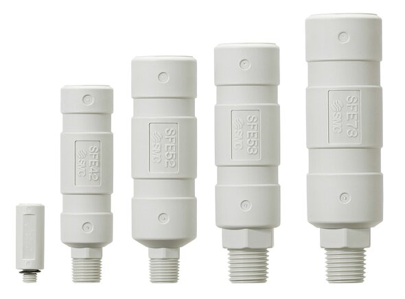 SMC Filter-Schalldämpfer für Reinraumanwendungen - Landefeld - Pneumatik - Hydraulik ...