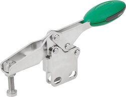 Norelem Schnellspanner horizontal mit senkrechtem Fuß und verstellbarer ...