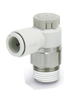 SMC AS3201F-03-08A SMC Drosselrückschlagventil (OT-SMC081123) - Landefeld - Pneumatik ...